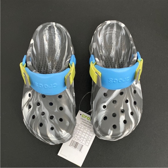 CROCS | Shoes | Nwt Kids Terrian Marbled Clog Crocs | Poshmark